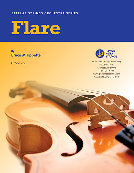 Flare | Grade 2.5 | String Orchestra Sheet Music – Grand Mesa Strings
