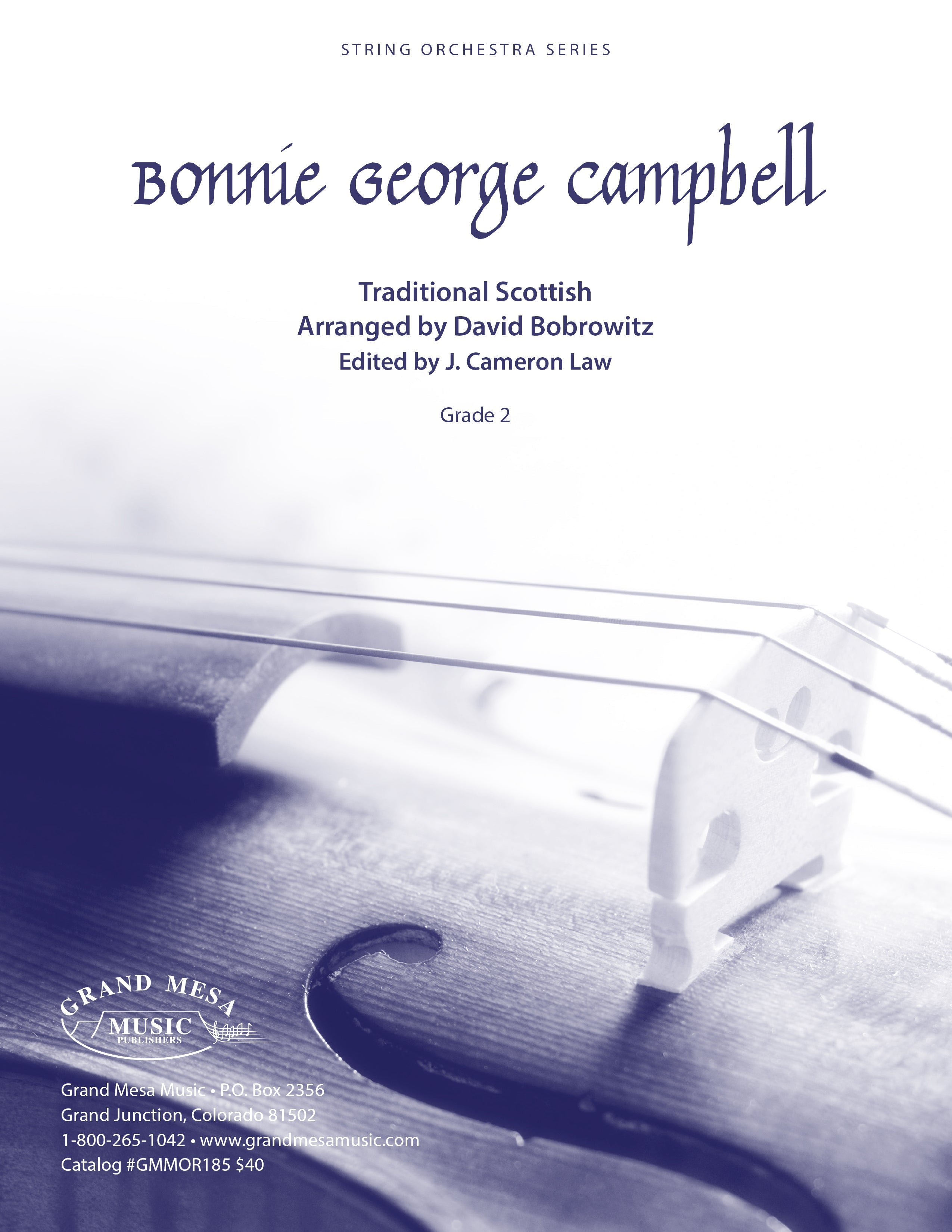 Bonnie George Campbell | Schottish Folk | Grade 2 | String Sheet Music ...