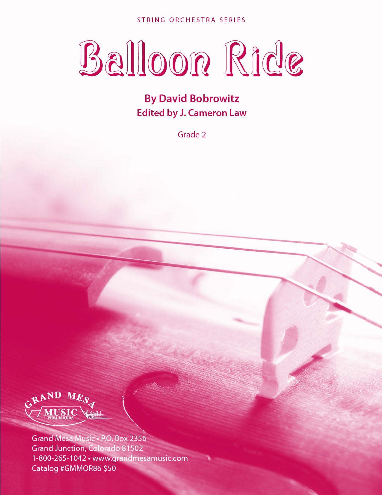 Balloon Ride | Joyful | Grade 2 | String Orchestra Sheet Music – Grand ...